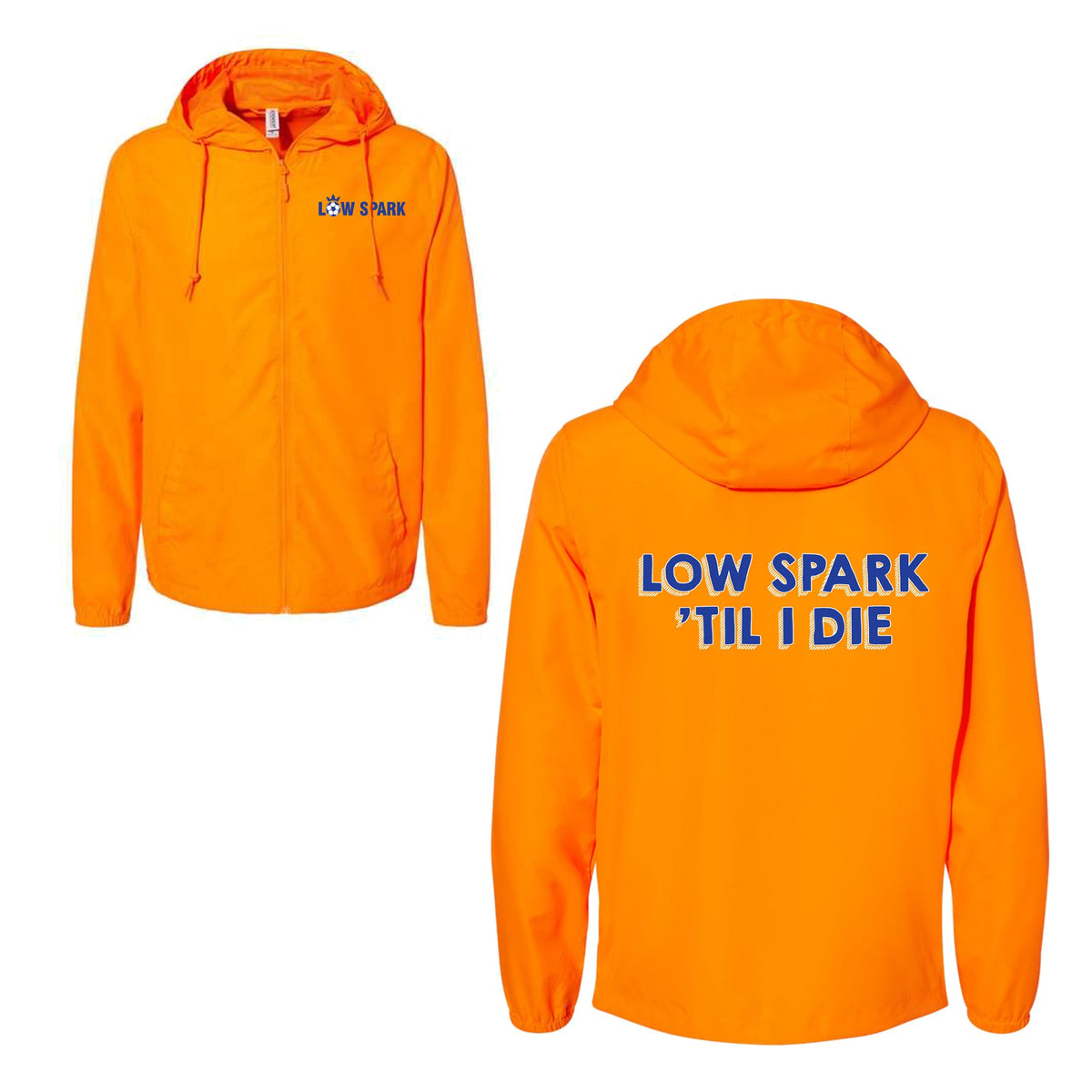 Low Spark - Till I Die - Lightweight Windbreaker Full-Zip – Four ...